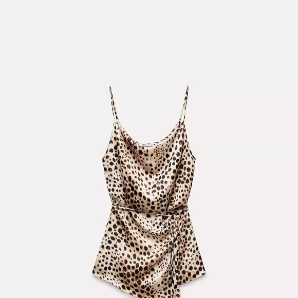 Zara | Tops | Zara Leopard Print Camisole | Poshmark
